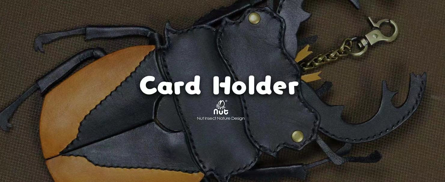 Card Holder – Nut Insect Nature Design